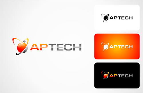 IT service company logo by Aptech