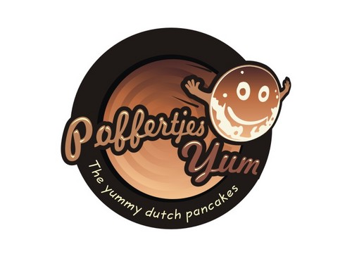 Business Logo for Poffertjes Yum By Poffyum
