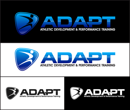 Business Logo, Athletic Development & Performance Training/ADAPT By P