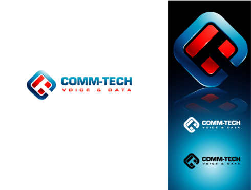 Business Communications Company Logo Re-Design By Graines