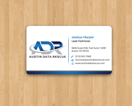 Business Cards for Data Recovery Company By Radixtx