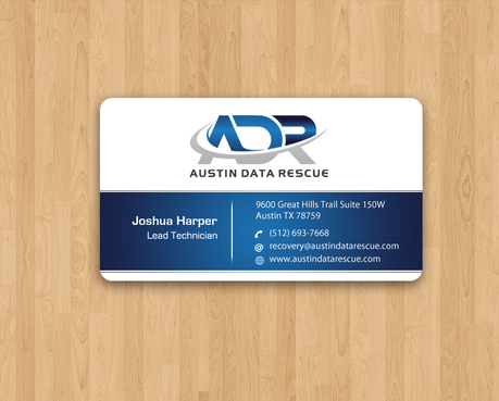 Business Cards for Data Recovery Company By Radixtx