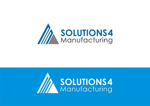 Solutions 4 Manufacturing Business Logo by Solutions4mfg