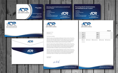 Business Cards for Data Recovery Company By Radixtx