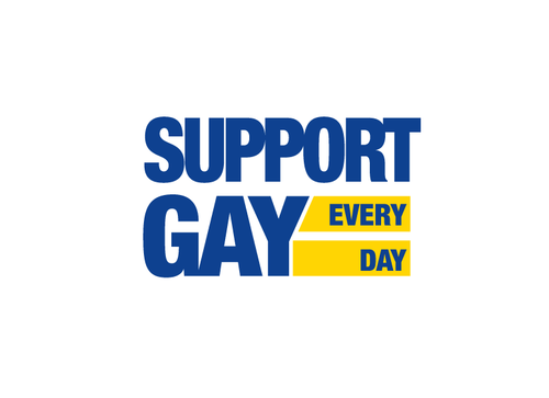Non-profit campaign promoting active daily support for equality for t