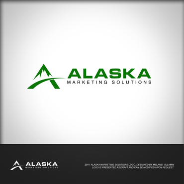 Alaska Marketing Solutions Business Logo By Bbscottie