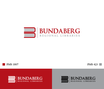 Bundaberg Library Logo Design by Tarajacobsen