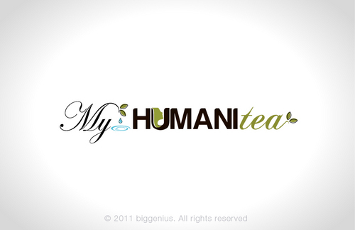 Business logo for My Humanitea by Pinholster