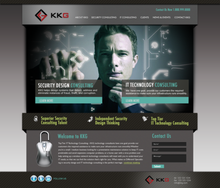 KKG - Website Template By Ckalamaras