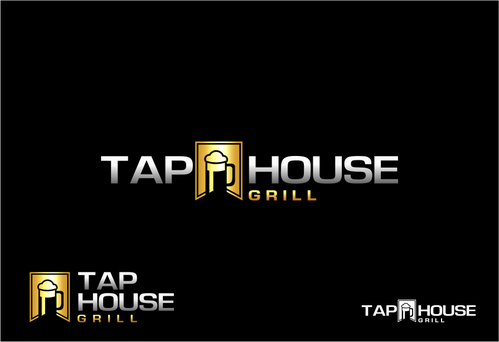 Business Restaurant/Bar Logo Tap House Grill by Taphouse