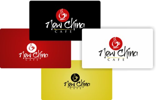 New China Cafe Logo Design By NewChinaCafe
