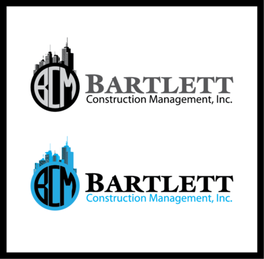 business logo, Bartlett Construction Management, Inc. (BCM) By Bartle