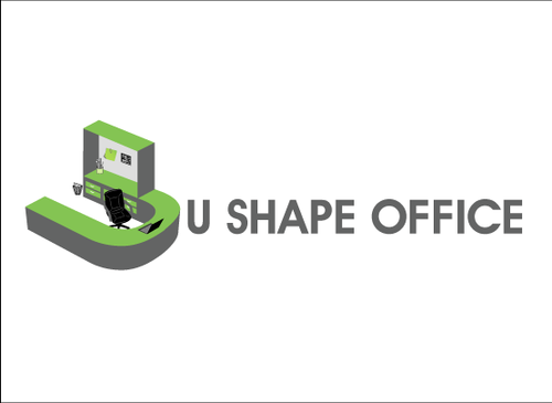 Bus. logo "U" Shape Office By Ushapeoffice