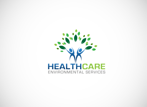 Healthcare Cleaning Company Logo By TFL23
