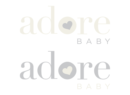 Business logo for Adore baby By Pammyk