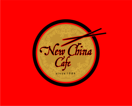 New China Cafe Logo Design By NewChinaCafe