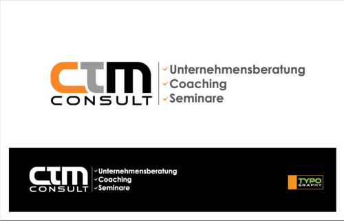 Business Logo small consulting firm By Ctmconsult