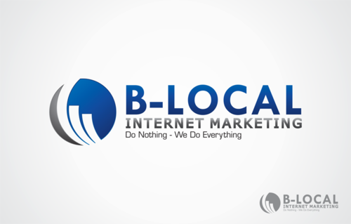 business logo: b-local By Grizzly3
