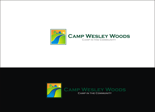 Summer Camp Outreach Program Logo By Wesleywoods