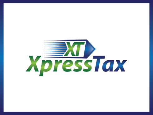 Xpress Tax Logo By Llbradford