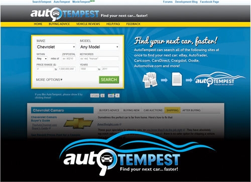 AutoTempest.com website logo by ATNathan