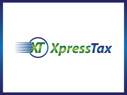 Xpress Tax Logo By Llbradford