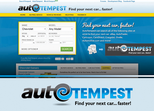 AutoTempest.com website logo by ATNathan