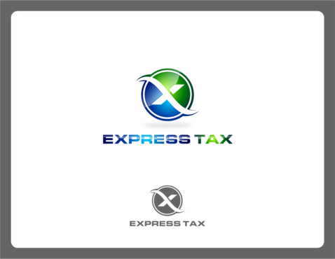Xpress Tax Logo By Llbradford