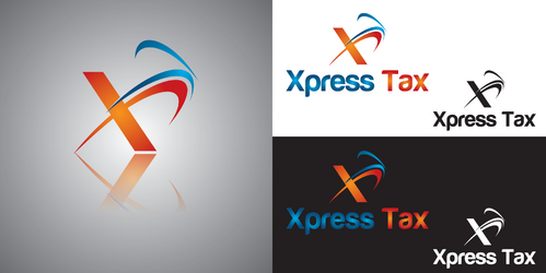 Xpress Tax Logo By Llbradford