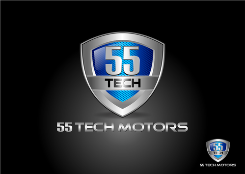 business logo for 55tech By Jakuo