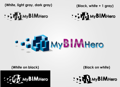 My BIM Hero Logo by Mybimhero