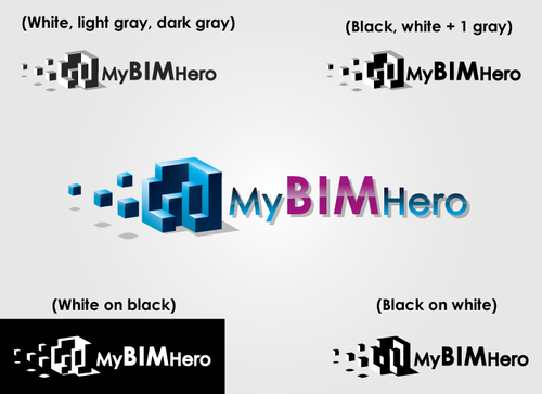 My BIM Hero Logo by Mybimhero