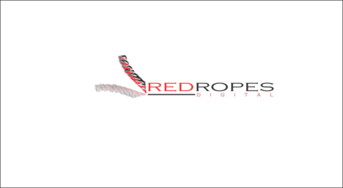 Company logo for use mostly online - Red Ropes Digital By Macsco