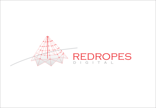 Company logo for use mostly online - Red Ropes Digital By Macsco