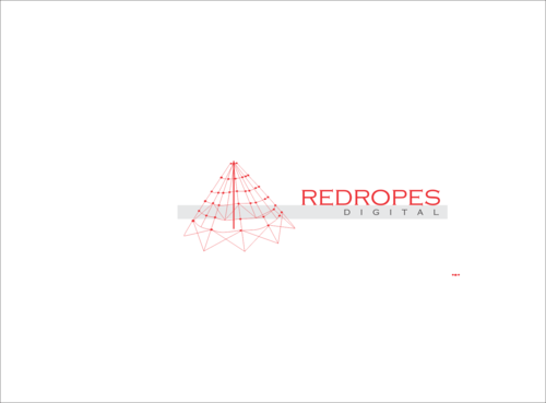 Company logo for use mostly online - Red Ropes Digital By Macsco