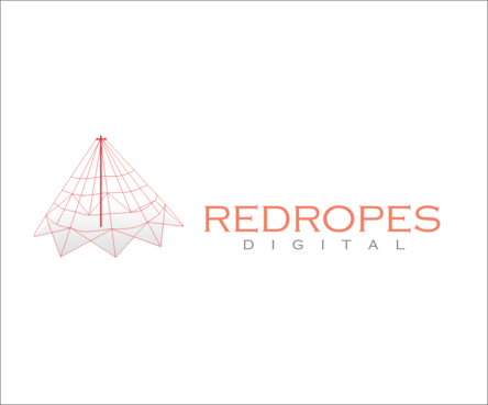 Company logo for use mostly online - Red Ropes Digital By Macsco