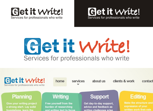 Get it Write! logo By Rthiele