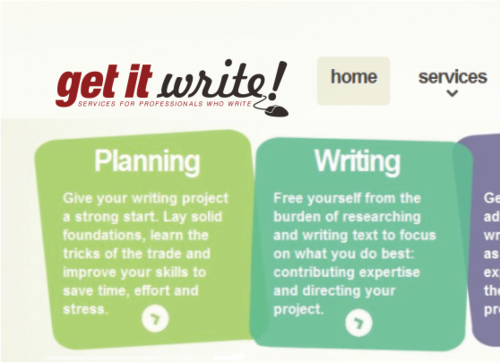 Get it Write! logo By Rthiele