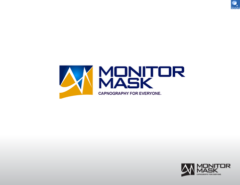 Monitor Mask business logo By Jwbeard