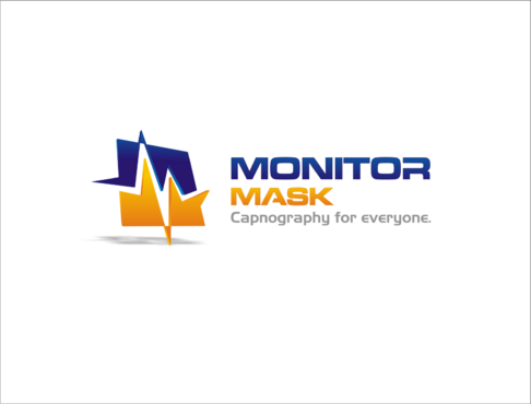 Monitor Mask business logo By Jwbeard