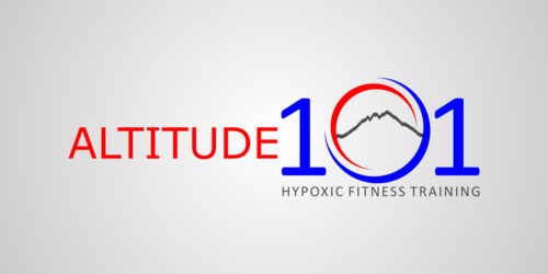 Business logo for new company Altitude 101, fitness training for athl