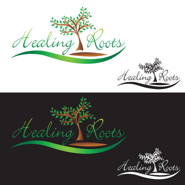 Logo- Healing Roots By Lhartley
