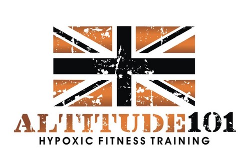 Business logo for new company Altitude 101, fitness training for athl