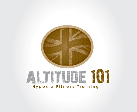 Business logo for new company Altitude 101, fitness training for athl