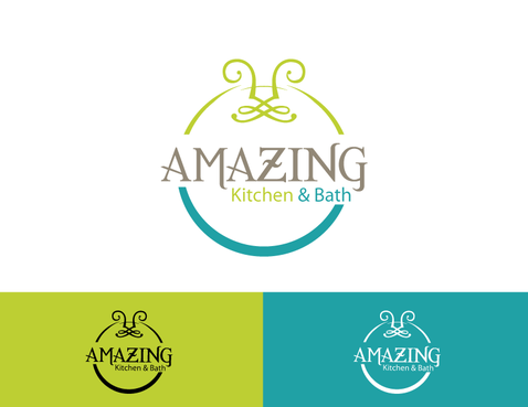 Amazing Kitchen & Bath Logo by Sidergroup