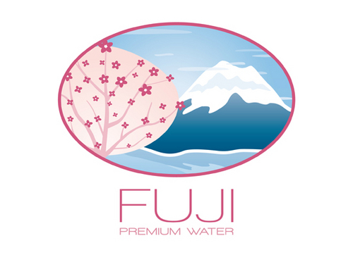 Fuji pure water logo by Yamamoto