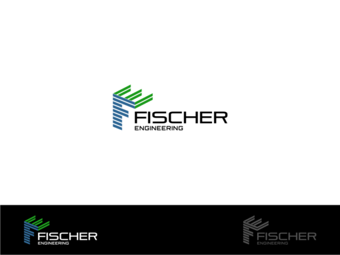 Fischer Engineering: Buisiness Logo By Johnfischerpe