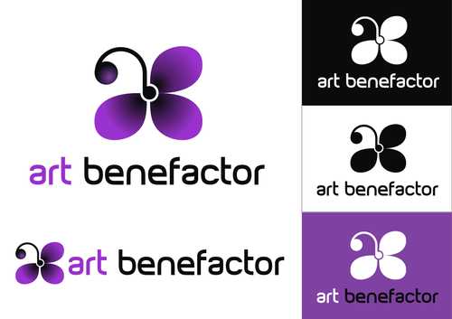 Logo for Art Benefactor startup by MarkPetty