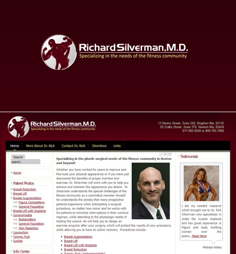 Business Logo for Richard Silverman, M.D or Dr. Rick Silverman by Lit