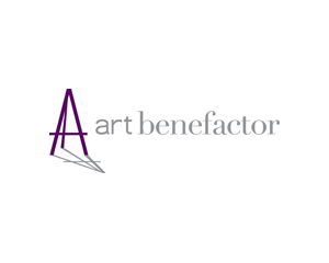 Logo for Art Benefactor startup By MarkPetty
